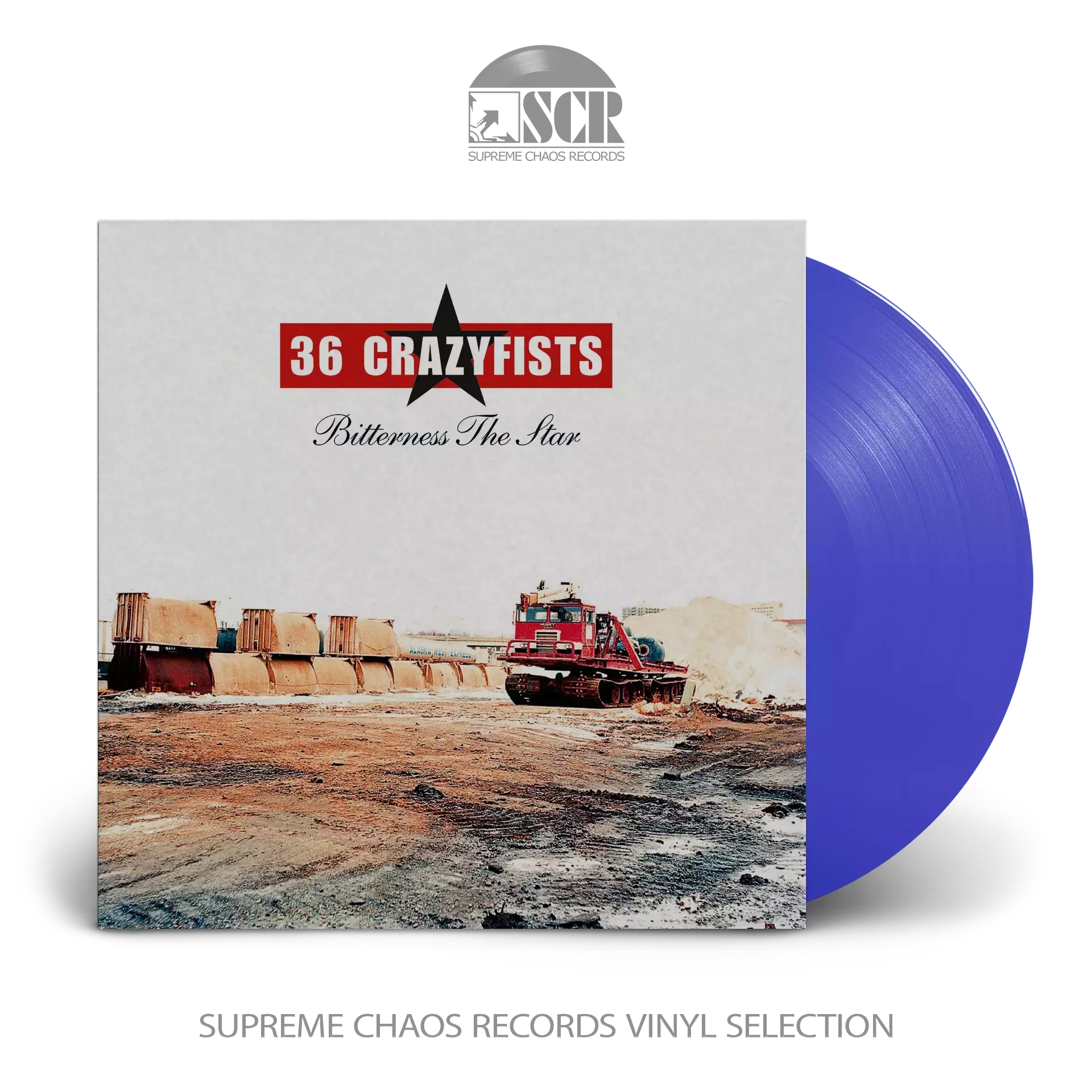 36 CRAZYFISTS - Bitterness The Star [TRANSPARENT BLUE LP]