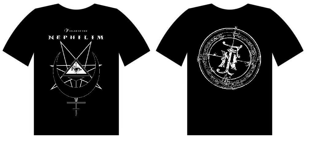 FIELDS OF THE NEPHILIM - Silver Logo [TS-L]