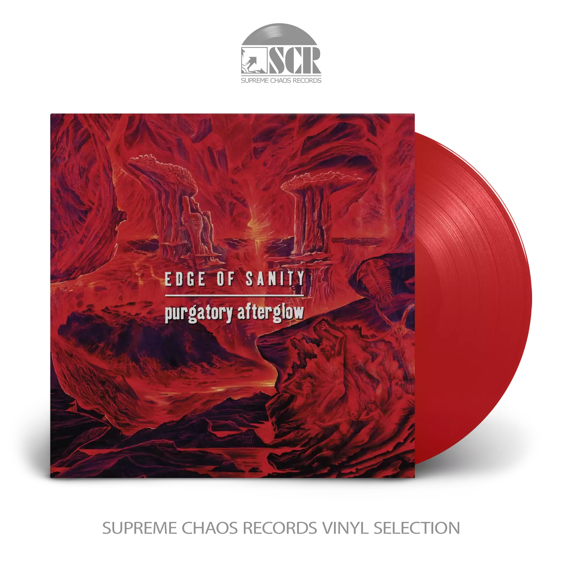 EDGE OF SANITY - Purgatory Afterglow (Re-Issue 2024) · TARNSPARENT RED ...