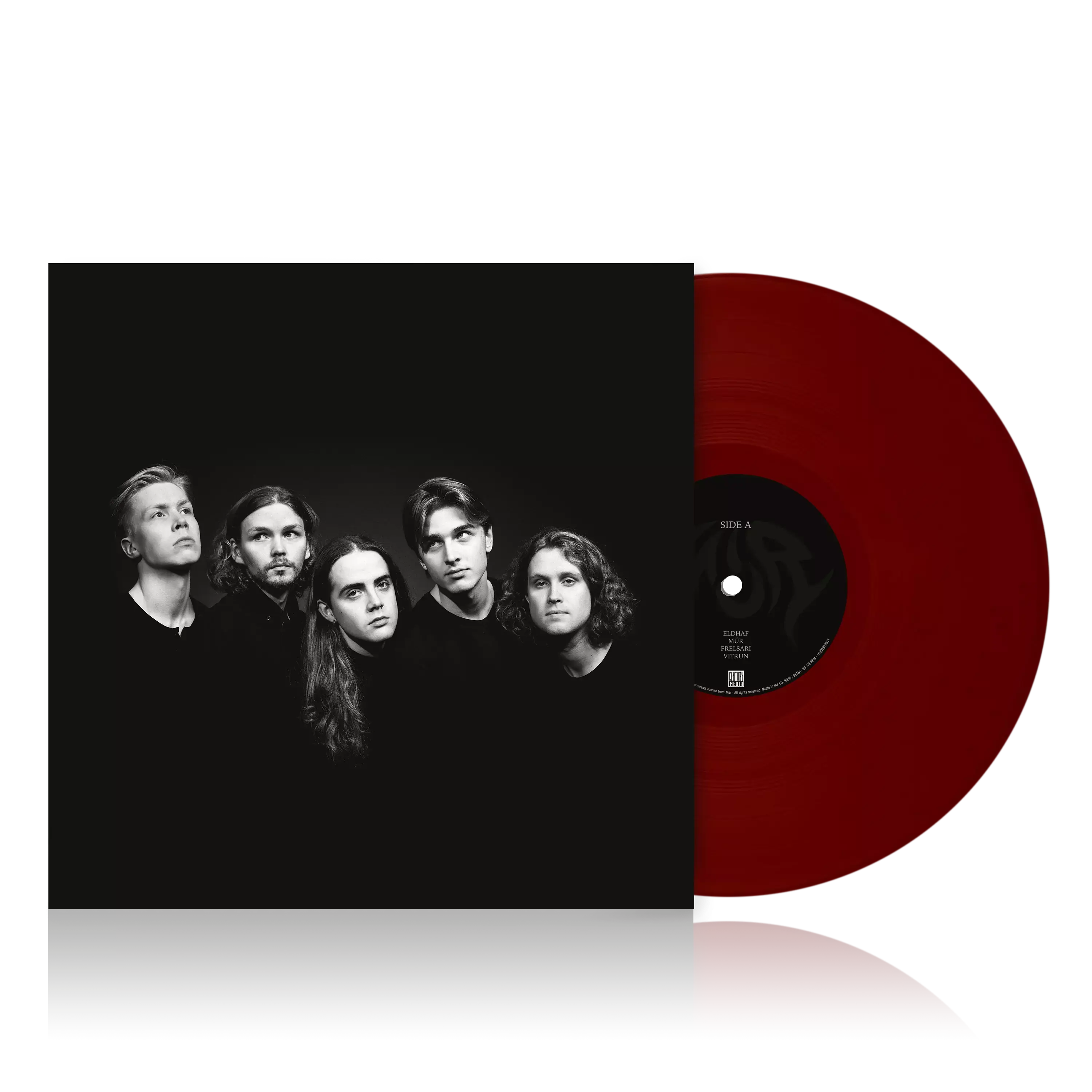 MÚR - Múr · DEEP BLOOD RED LP