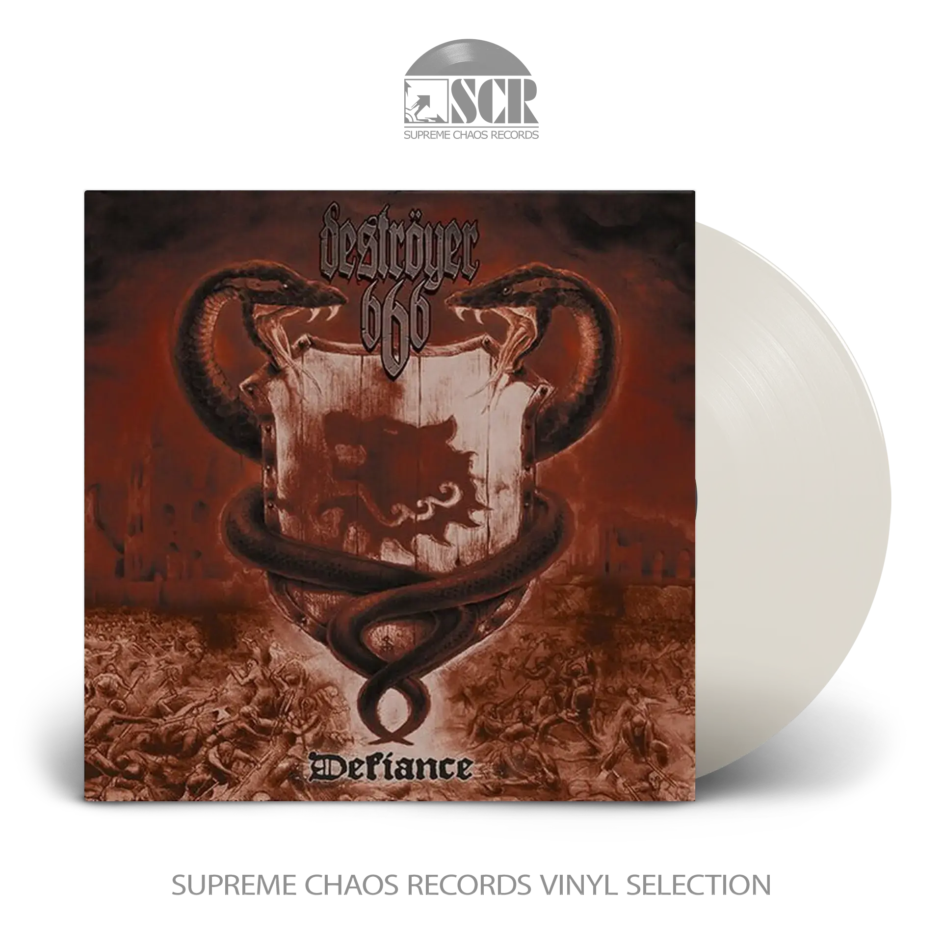 DESTRÖYER 666 - Defiance · CLEAR LP | Vinyl record