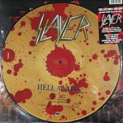 SLAYER - Hell Awaits [BLOOD SPLATTER-PICDISC PICDISC]