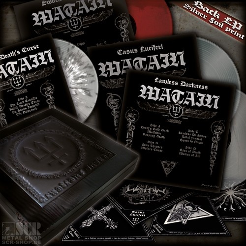WATAIN - The Vinyl Reissues · 4-DLP BOXSET BOXLP | Limited box set