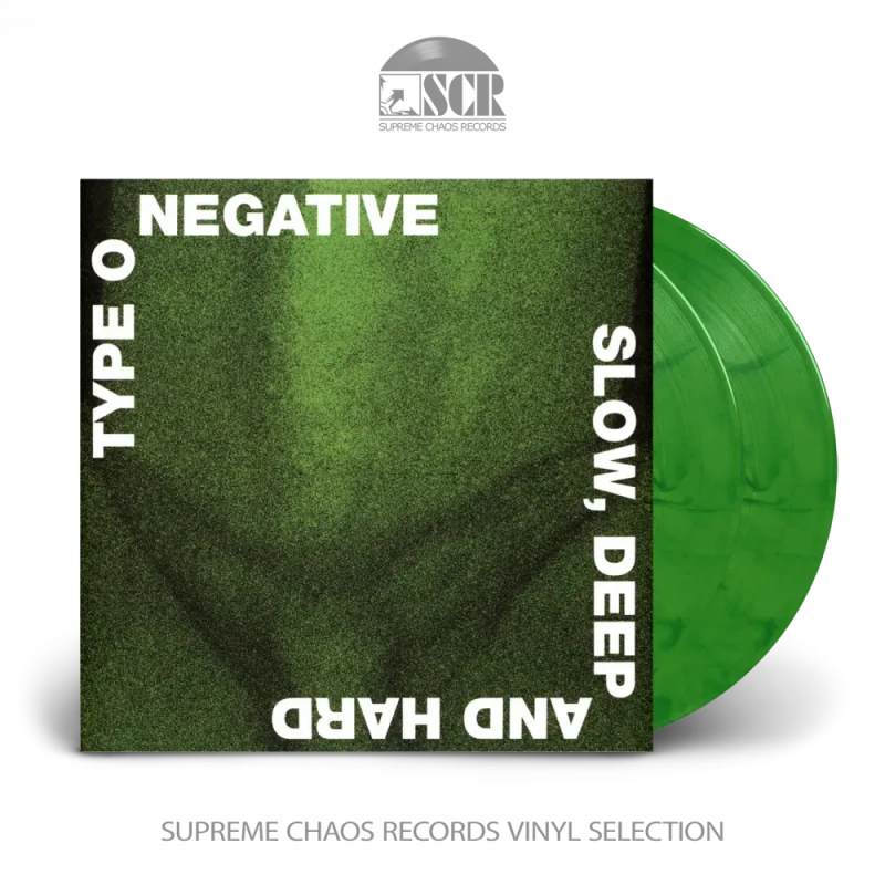 TYPE O NEGATIVE - Slow, Deep And Hard (30th Anniversary Edition) [GREEN ...