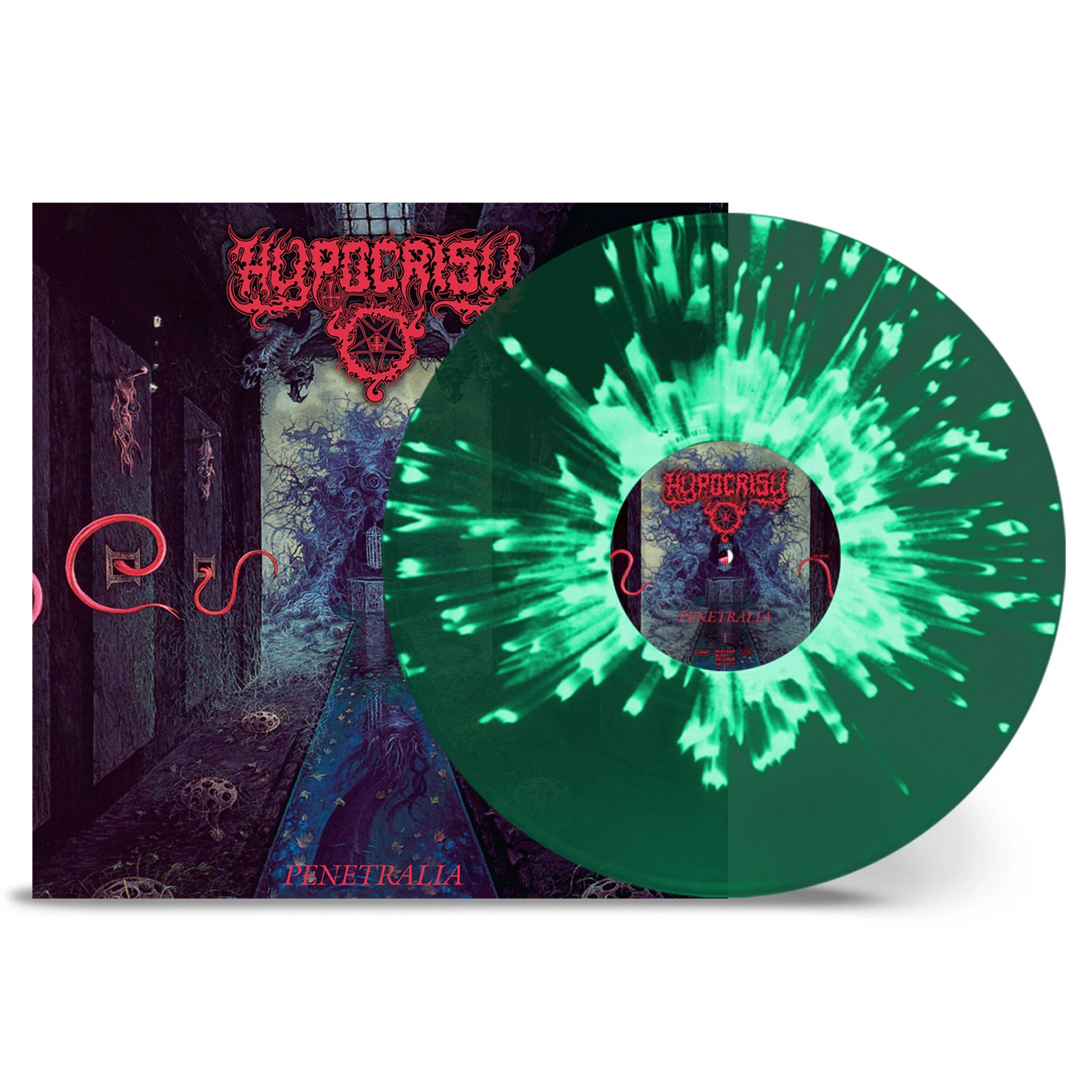 HYPOCRISY - Penetralia [TRANSPARENT GREEN/WHITE SPLATTER LP]