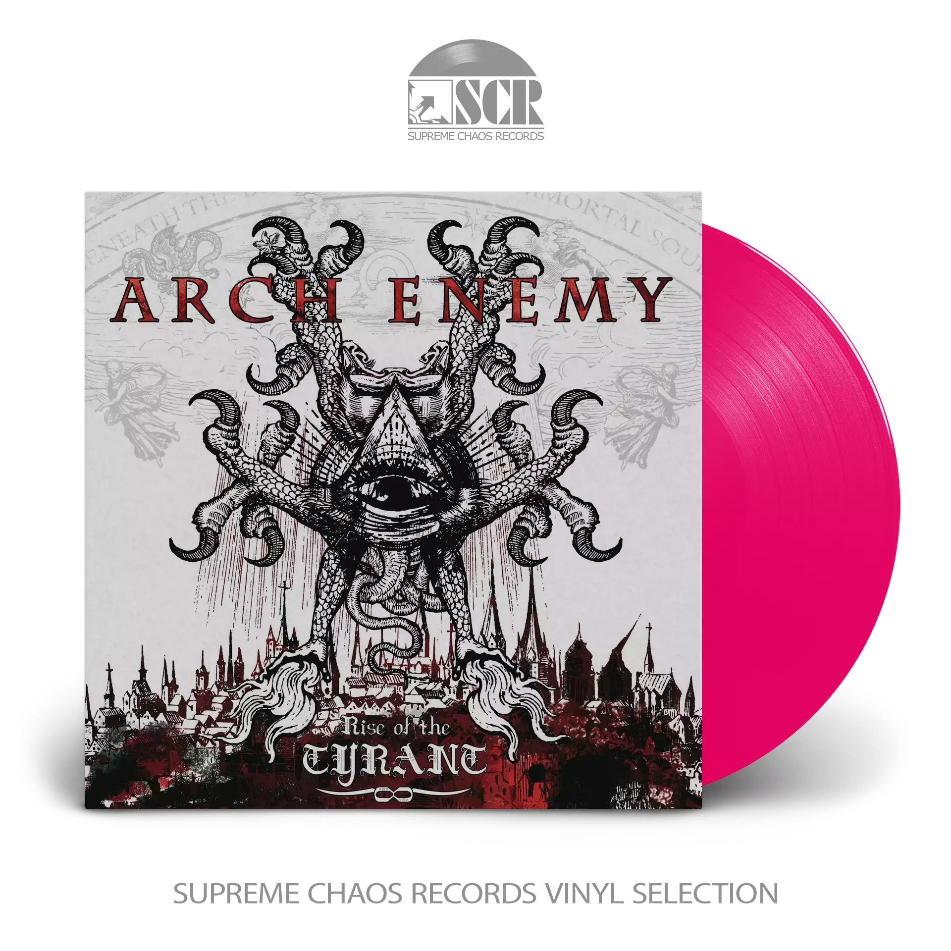 ARCH ENEMY - Rise Of The Tyrant (Re-Issue 2023) · OPAQUE HOT PINK LP | Vinyl record