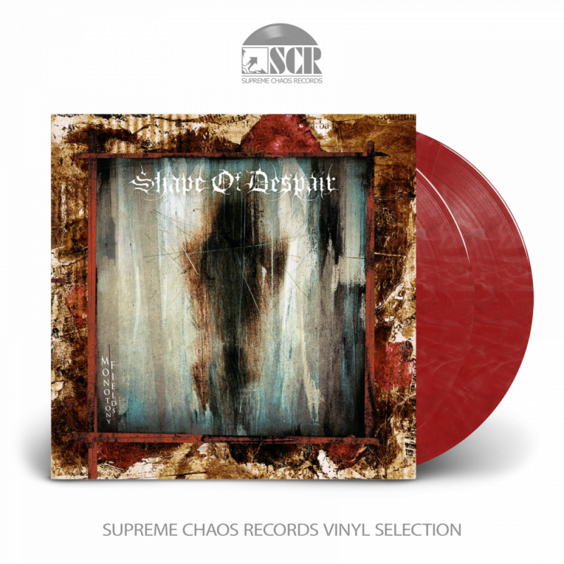 SHAPE OF DESPAIR - Monotony Fields [RED/WHITE/BLACK 2LP]