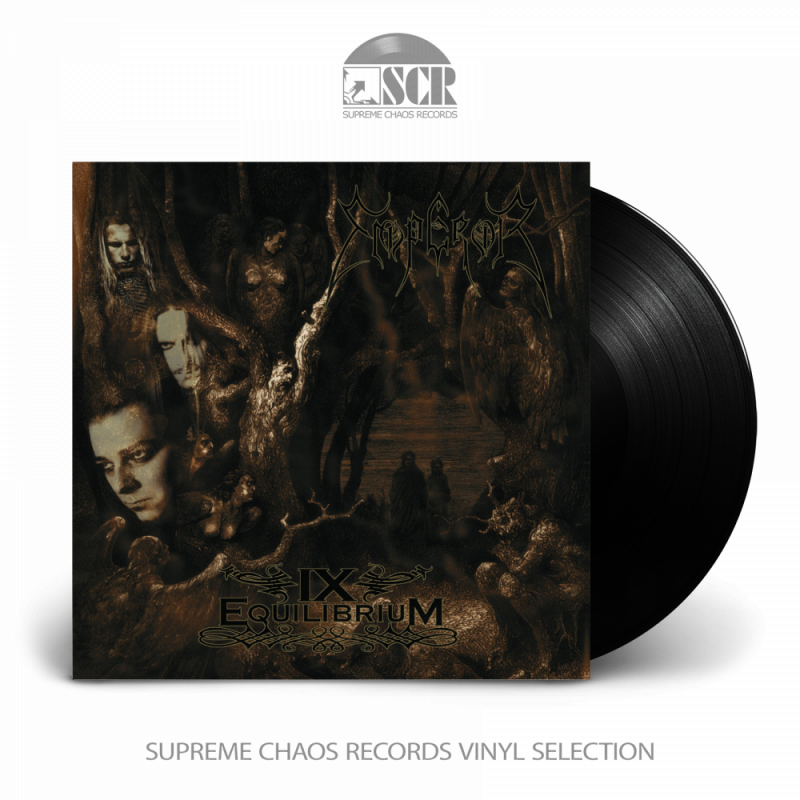EMPEROR - IX Equilibrium · BLACK LP · Vinyl record