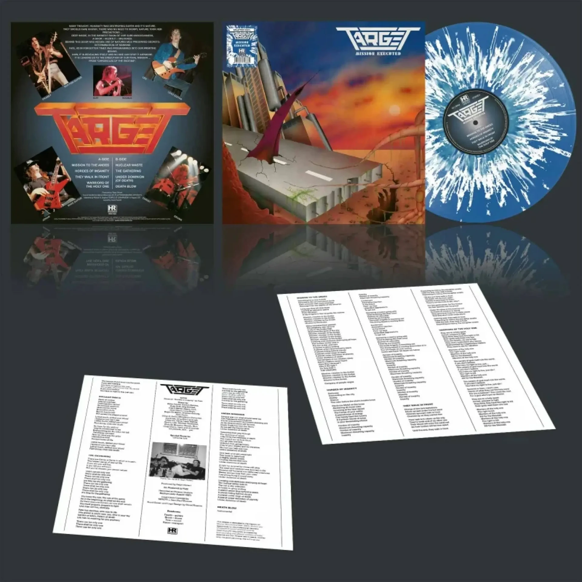 Target · Mission Executed | Splatter LP Vinyl record